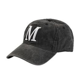 Mustang Damen Mustang Baseball Cap &raquo;"Jamie"&laquo; Gr&ouml;&szlig;enverstellbar, Washed Look, mit gro&szlig;er Stickerei vorne grau