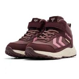 Sneaker Hummel "ROOT TEX JR", M&auml;dchen, Gr. 36, vineyard wine, Synthetik, Schuhe Sneaker, wasserdicht