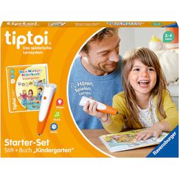 Ravensburger Spiel &raquo;tiptoi Starter-Set: Stift und W&ouml;rter-Bilderbuch Kindergarten&laquo; Made in Europe bunt
