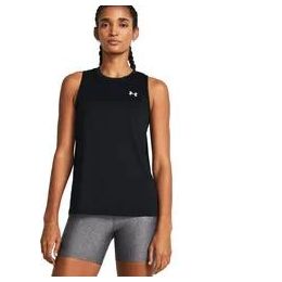 Tanktop Under Armour "TECH TANK SOLID", Damen, Gr. L, schwarz,, wei&szlig;, Obermaterial: 100% Polyester, Tops Tanktop, &auml;rmelloser Schnitt, f&uuml;r Sportmode und aktive Freizeit