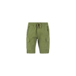 Alpha Industries Damen Sweatshorts &raquo;Ripstop Jogger Short&laquo; gr&uuml;n S, Normalgr&ouml;&szlig;en