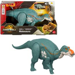 Mattel Actionfigur &raquo;Jurassic World, Rebirth, Wild Roar, Maiasaura&laquo; bunt Kunststoff