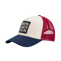 Mustang Damen Mustang Trucker Cap Netzeinsatz, Gr&ouml;&szlig;e individuell verstellbar blau