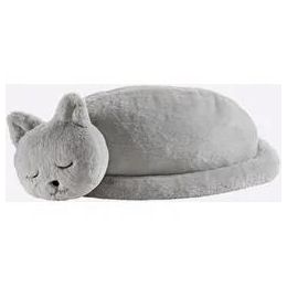 Kopfkissen, grau, B:60cm, 100% Polyester, Kopfkissen