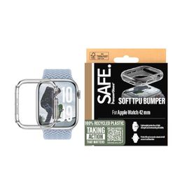 SAFE by PanzerGlass Handyh&uuml;lle &raquo;TPU Bumper f&uuml;r Apple Watch 10 42mm&laquo; Backcover, Schutzh&uuml;lle, Handyschutzh&uuml;lle, Case, Schutzcase, sto&szlig;fest transparent 