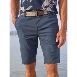 Lerros Herren Lerros Chinoshorts &raquo;Bequeme Chino-Bermuda mit G&uuml;rtel und Minimalprint&laquo; 38