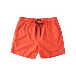 Billabong Jungen Badeshorts &raquo;All Day Layback&laquo; rot 16