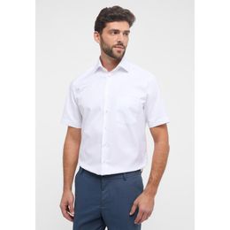Eterna Herren Kurzarmhemd &raquo;MODERN FIT&laquo; NON IRON (b&uuml;gelfrei) wei&szlig; 44, Normalgr&ouml;&szlig;en