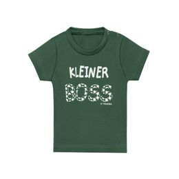 TRIGEMA M&auml;dchen T-Shirt &raquo;TRIGEMA T-Shirt Kleiner Boss&laquo; 1 Stk. gr&uuml;n 80