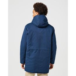 Wrangler Herren Parka &raquo;HEAVY PUFFER JACKET&laquo; mit Kapuze mit Kordelzug blau XXL