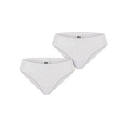 Urban Classics Damen Urban Classics Panty &raquo; Ladies Allover Lace Brazilian 2-Pack&laquo; S