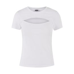 Urban Classics Damen Urban Classics T-Shirt &raquo; Ladies Short Cut Out Tee&laquo; 1 Stk. 5XL