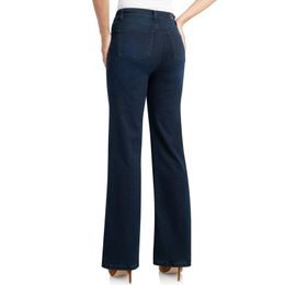 Wonderjeans Damen wonderjeans Schlagjeans Flared, mit Stretch blau 44, L&auml;nge 32