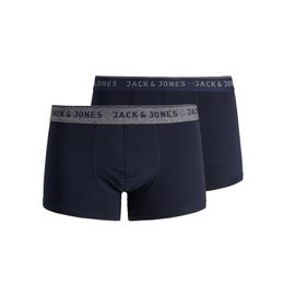 Jack & Jones Jack & Jones Herren Trunk &raquo;JACVINCENT TRUNKS 2 PACK NOOS&laquo; Packung, 2er-Pack, 2 Stk. blau XL, 2 Stk.