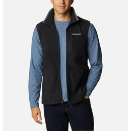 Columbia Herren Fleeceweste &raquo;Fast Trek Fleece Vest&laquo; f&uuml;r den &Uuml;bergang schwarz M