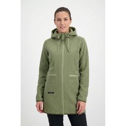 Icepeak Damen Fleecejacke &raquo;AMES&laquo; sportlicher Stil, mit Kapuze und Kordelz&uuml;gen XL