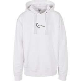 Karl Kani Herren Rundhalspullover &raquo; Herren KKMQ12005 SMALL SIGNATURE HOODY WHT&laquo; 1 Stk. M