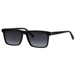 HUMPHREY&acute;S eyewear Sonnenbrille HUMPHREY ́S EYEWEAR "Modell 588192", Damen, grau (schwarz), leicht gl&auml;nzend, Sonnenbrillen Sonnenbrille, Form Panto, Logoschriftzug auf B&uuml;gel, Kunststofffassung