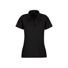 TRIGEMA Damen Poloshirt &raquo;TRIGEMA Poloshirt ohne Knopfleiste&laquo; 1 Stk. schwarz S