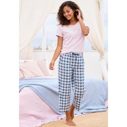 s.Oliver Damen s.Oliver Pyjamaoberteil 1-teilig, mit Frontdruck rosa 32/34
