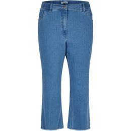 KjBRAND Damen KjBRAND 7/8-Jeans &raquo;KJBBetty Cropped&laquo; Hochelastisches Material, beh&auml;lt die sch&ouml;ne Form ohne auszubeulen 54, N-Gr
