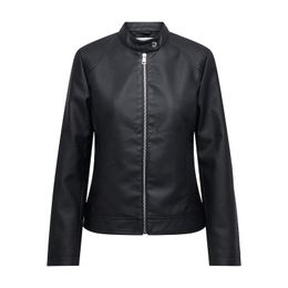 Only Damen Only Lederimitatjacke &raquo;ONLSABINE FAUX LEATHER JACKET OTW&laquo; schwarz XS