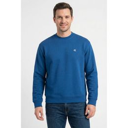 Calvin Klein Jeans Herren Sweatshirt, Regular fit mit Rundhalsausschnitt L