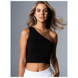 TRIGEMA Damen T-Shirt &raquo;TRIGEMA Modisches One-Shoulder-Top&laquo; 1 Stk. schwarz L