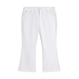 Tommy Hilfiger Curve Damen Bootcut-Jeans &raquo;CRV DNM WHITE FLARE RW&laquo; in gro&szlig;en Gr&ouml;&szlig;en, in ausgestellter Form 52, N-Gr