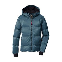 Killtec M&auml;dchen Steppjacke &raquo;KSW 210 GRLS QLTD JCKT&laquo; Metallische Optik, wasser- und windabweisend, Teflon EcoElite blau 176