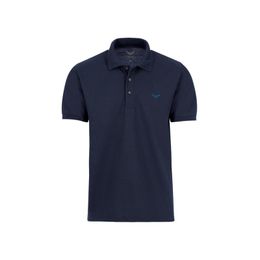 TRIGEMA Herren Poloshirt &raquo;TRIGEMA Poloshirt in Piqu&eacute;-Qualit&auml;t&laquo; 1 Stk. blau S