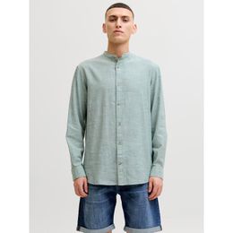 Jack & Jones Jack & Jones Herren Langarmhemd &raquo;JJESUMMER LINEN BLEND BAND SHIRT L/S SN&laquo; Baumwollmischung, regular fit XS, N-Gr