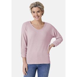 STOOKER WOMEN Damen STOOKER WOMEN 3/4-Arm-Shirt &raquo;VIKTORIA T-Shirt 3/4-Arm&laquo; Regular Fit T-Shirt f&uuml;r Damen pink 36/38