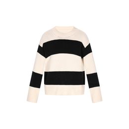Kianna Pullover 'Comfy' Damen Gr&ouml;&szlig;e M creme / schwarz