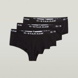 G-Star Raw G-Star Damen G-STAR Hipster Packung, 3 Stk. schwarz M (38), 3 Stk.