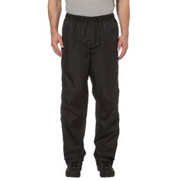 Vaude Herren Vaude Fahrradhose &raquo;Fluid Full-zip Pants II&laquo; sportlicher Stil mit Logodruck, f&uuml;r Radsport schwarz