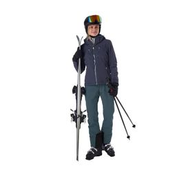 Killtec Damen Skihose &raquo;KSW 61 WMN SKI PNTS&laquo; Wasserdichte Skihose, verstellbare Taille, Schneef&auml;nge, mit Stretch 42, Normalgr&ouml;&szlig;en