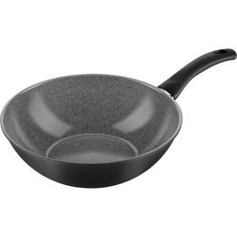 Ballarini WOK Bari Ceramic, no-color, Metall, rund, antihaftbeschichtet, ergonomischer Griff, PFAS-frei, Kochen, Pfannen, Woks