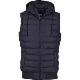 Urban Classics Herren Urban Classics Jerseyweste &raquo; Herren Small Bubble Hooded Vest&laquo; 1 Stk. S