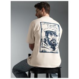 TRIGEMA Herren T-Shirt &raquo;TRIGEMA Oversized T Shirt "Ahoy Captain"&laquo; 1 XL