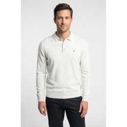 Fynch-Hatton Herren Fynch-Hatton Strickpullover aus Baumwolle, mit Polokragen und kurzer Knopfleiste 3XL