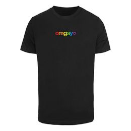 MisterTee Herren MisterTee T-Shirt &raquo;MisterTee OMGay Rainbow Pride Tee&laquo; 1 Stk. XL