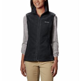 Columbia Damen Fleeceweste &raquo;Benton Springs Vest&laquo; aus Fleece, atmungsaktiv, schnell trocknend, f&uuml;r den &Uuml;bergang schwarz S (34/36)