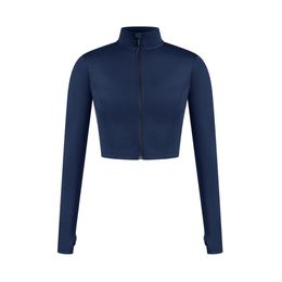 Smilodox Crop Jacke ' Nilai ' Damen Gr&ouml;&szlig;e M marine