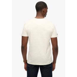Superdry Herren Rundhalsshirt &raquo;ATHLETIC EMBOSS RELAXED TEE&laquo; wei&szlig; XL