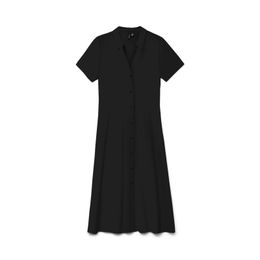 V&eacute;ro Moda Vero Moda Damen Blusenkleid &raquo;VMJOSIE S/S CALF SHIRT DRESS WVN GA&laquo; Viskosemischung, regular fit S, N-Gr