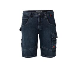 HERO by John Medoox Herren HERO by John Medoox Workerjeans &raquo;LUCAN Denim Workwear Arbeits-Cargoshorts Jeans&laquo; Arbeits-Cargoshorts Jeans Denim / Jeansf&uuml;r