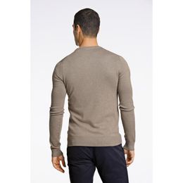 LINDBERGH Herren LINDBERGH Strickpullover mit Logo-Stickerei beige XL