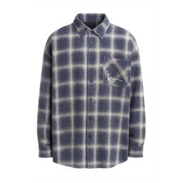 Karl Kani Herren Kurzarmshirt &raquo; Small Signature Distressed Check Overshirt&laquo; 1 Stk. XS
