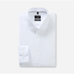 OLYMP Herren OLYMP Businesshemd &raquo;No. Six super slim&laquo; Jersey-Hemd wei&szlig; 45, N-Gr